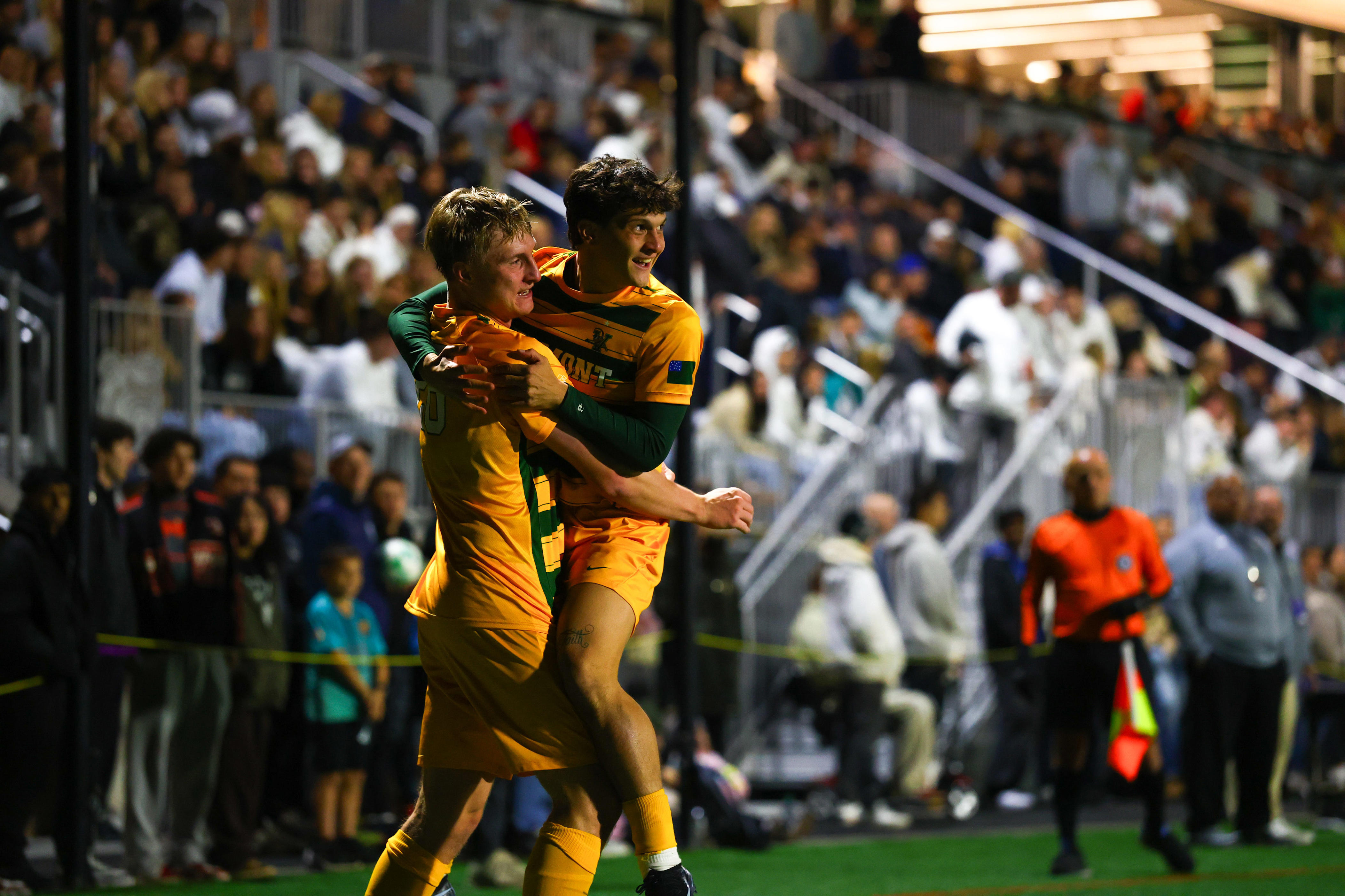 Live score updates of Vermont soccer vs Bryant in America East title game