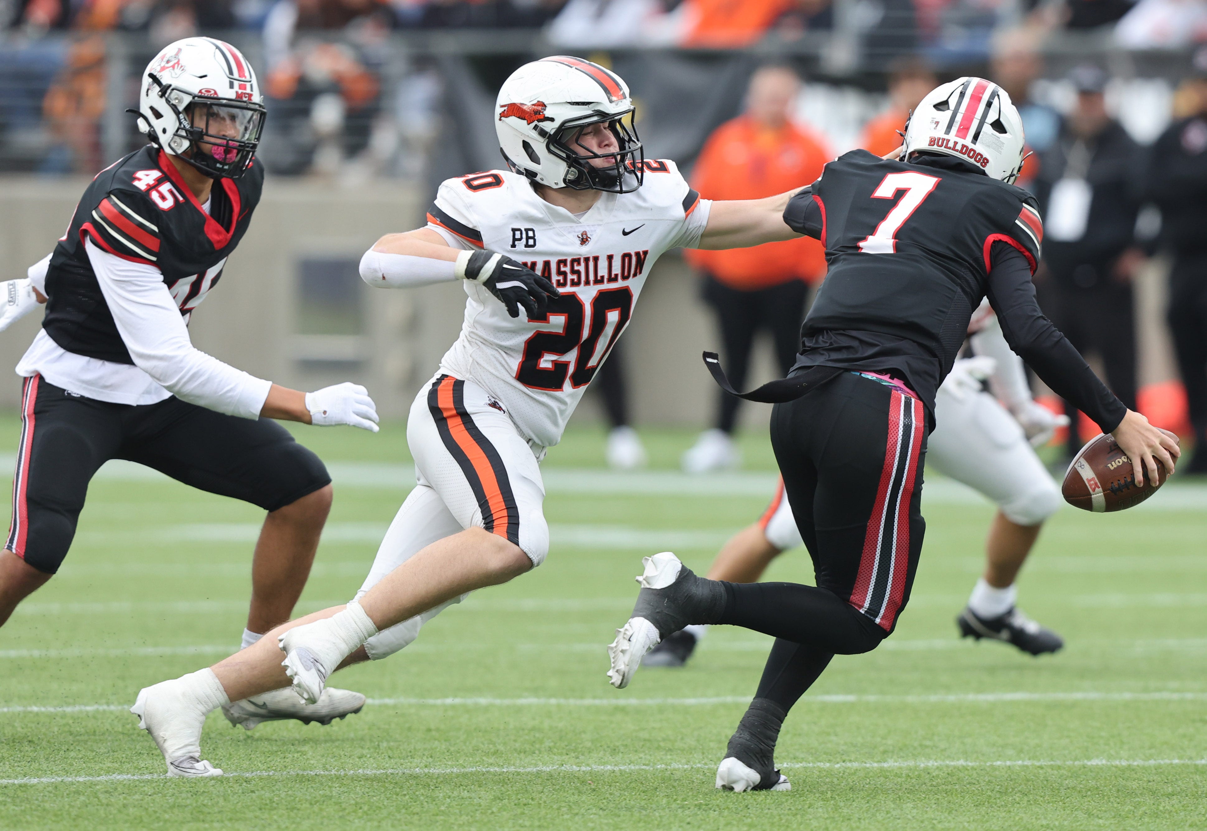 Ohio high school football scores. Canton McKinley vs. Massillon recap ...