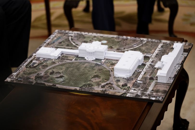Trump's new 90,000-square-foot ballroom will dwarf White House