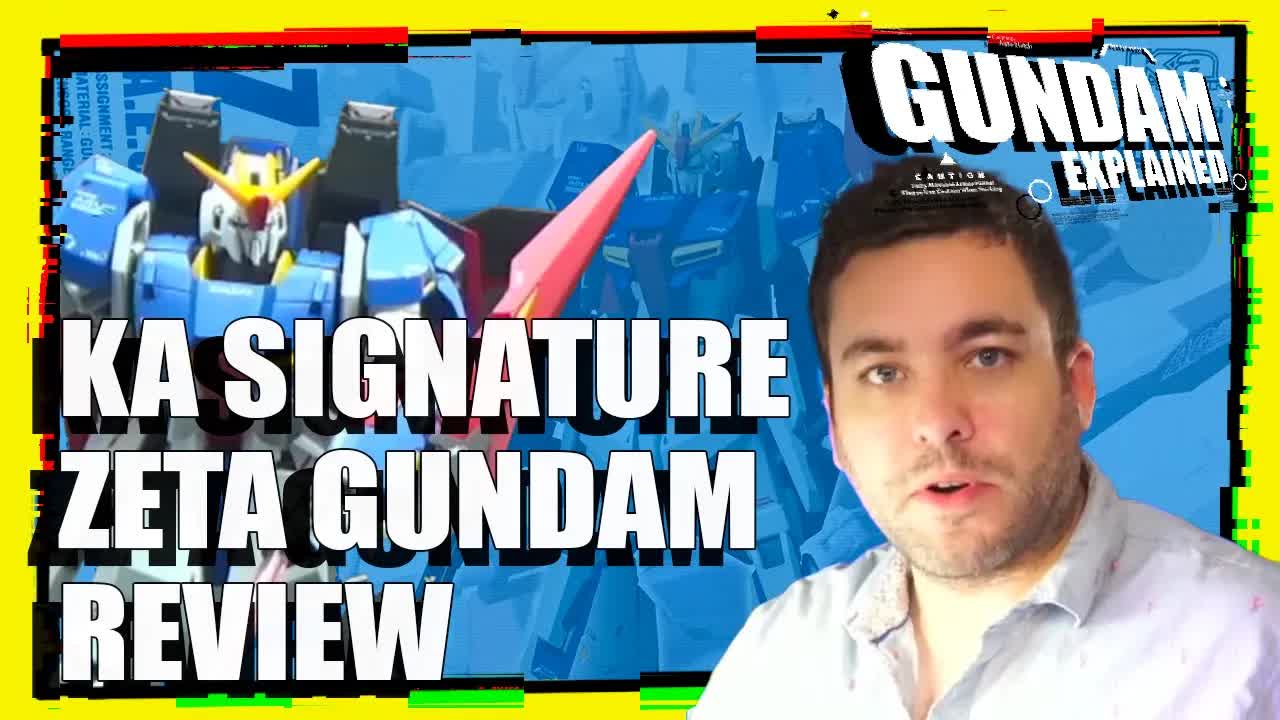 Ka Signature Zeta Gundam [Metal Robot Spirits review]