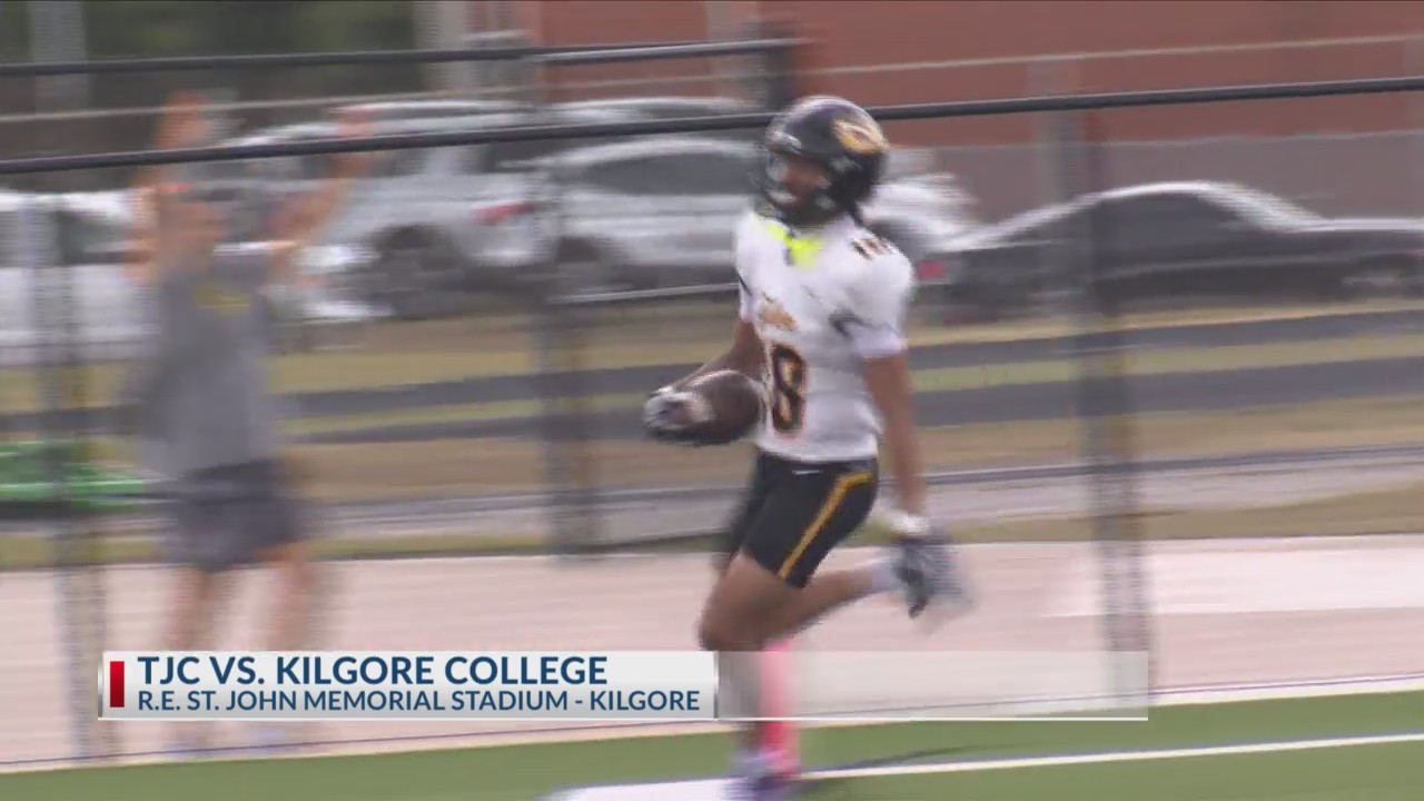 No. 3 TJC football stays unbeaten with 38-17 road win over Kilgore College