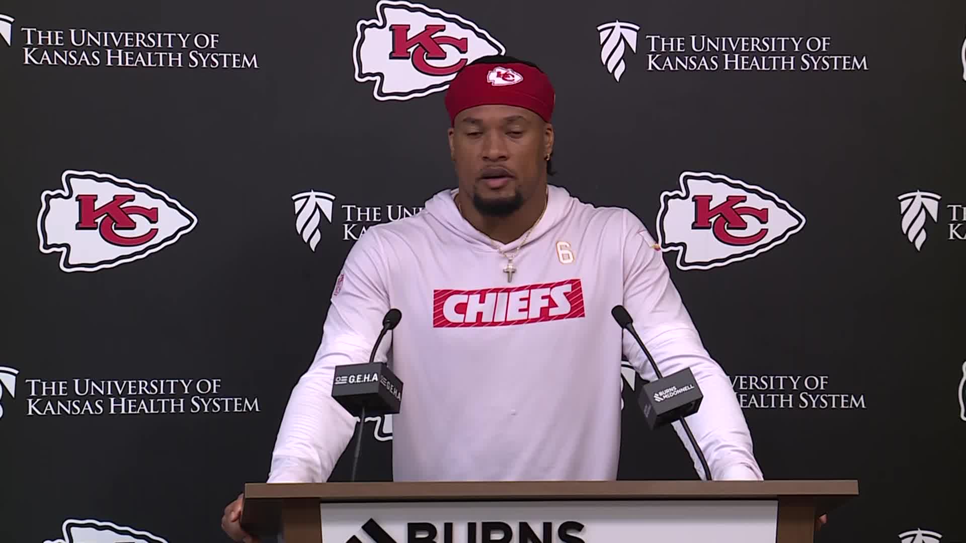Chiefs S Bryan Cook says he's 'very happy with the team' heading into ...