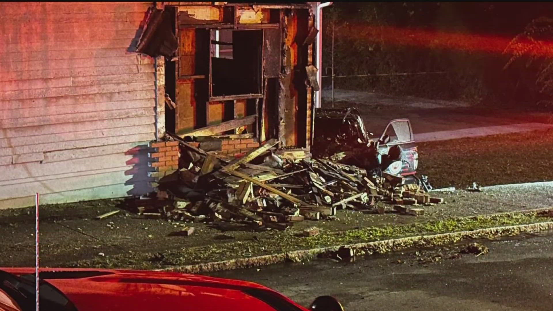 911 call from night Atlanta police officer crashed into home released