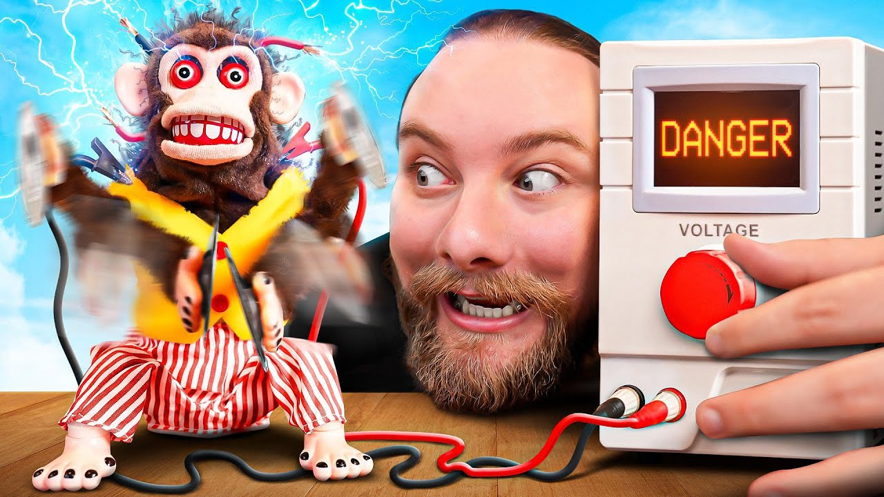 We applied high voltage to toys. Look what happened!
