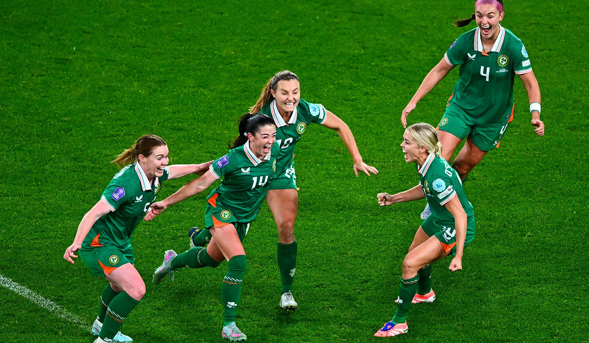 Katie McCabe leads the way as Ireland take huge step to promotion