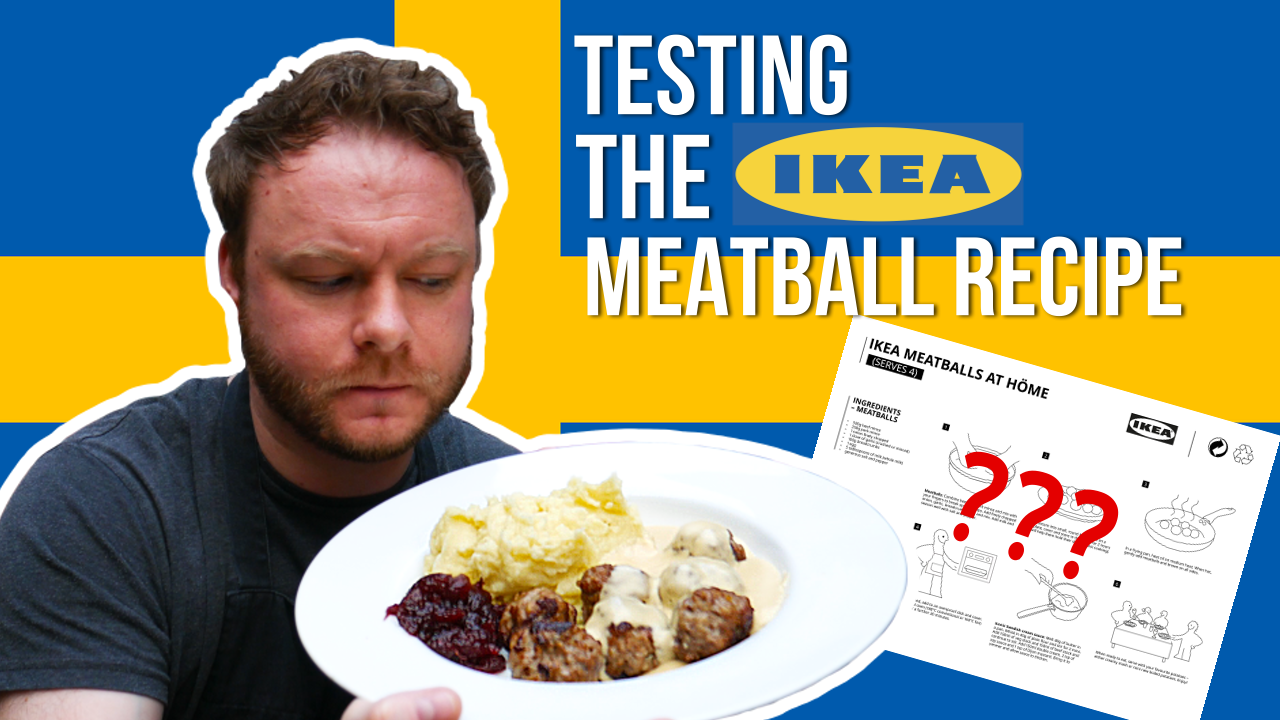 TESTING the IKEA meatballs recipe: Are they legit IKEA meatballs?