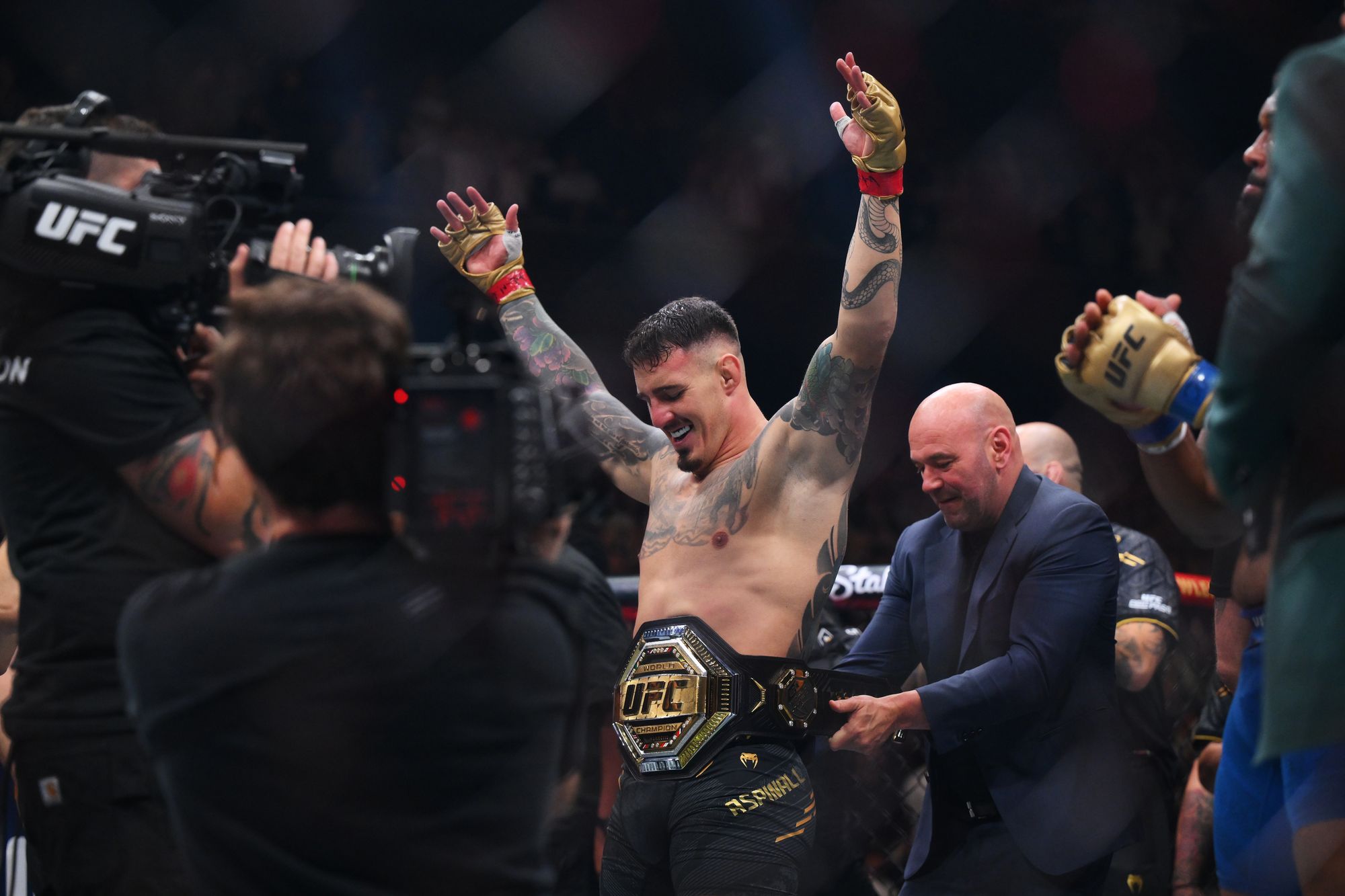 UFC 321 LIVE: Fight stream, results and updates as Tom Aspinall defends ...