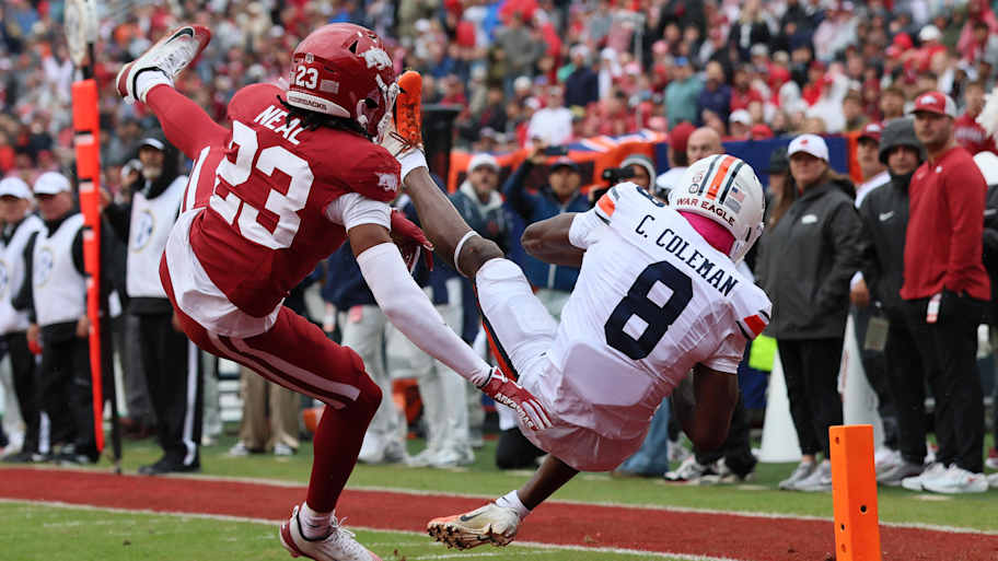 Auburn WR Cam Coleman Injury Update vs. Arkansas