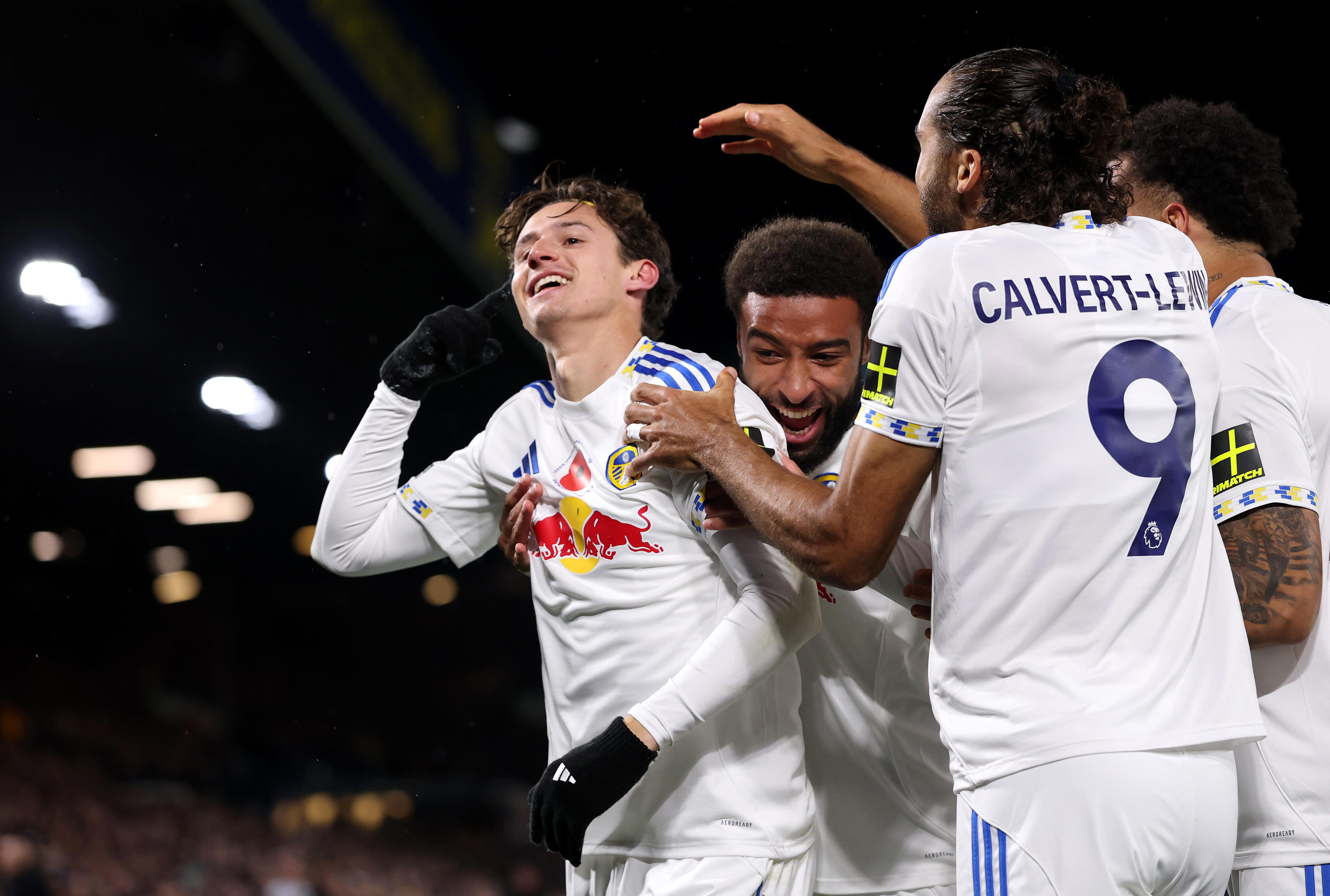 Aaronson 'relieved' after first Premier League goal of the season