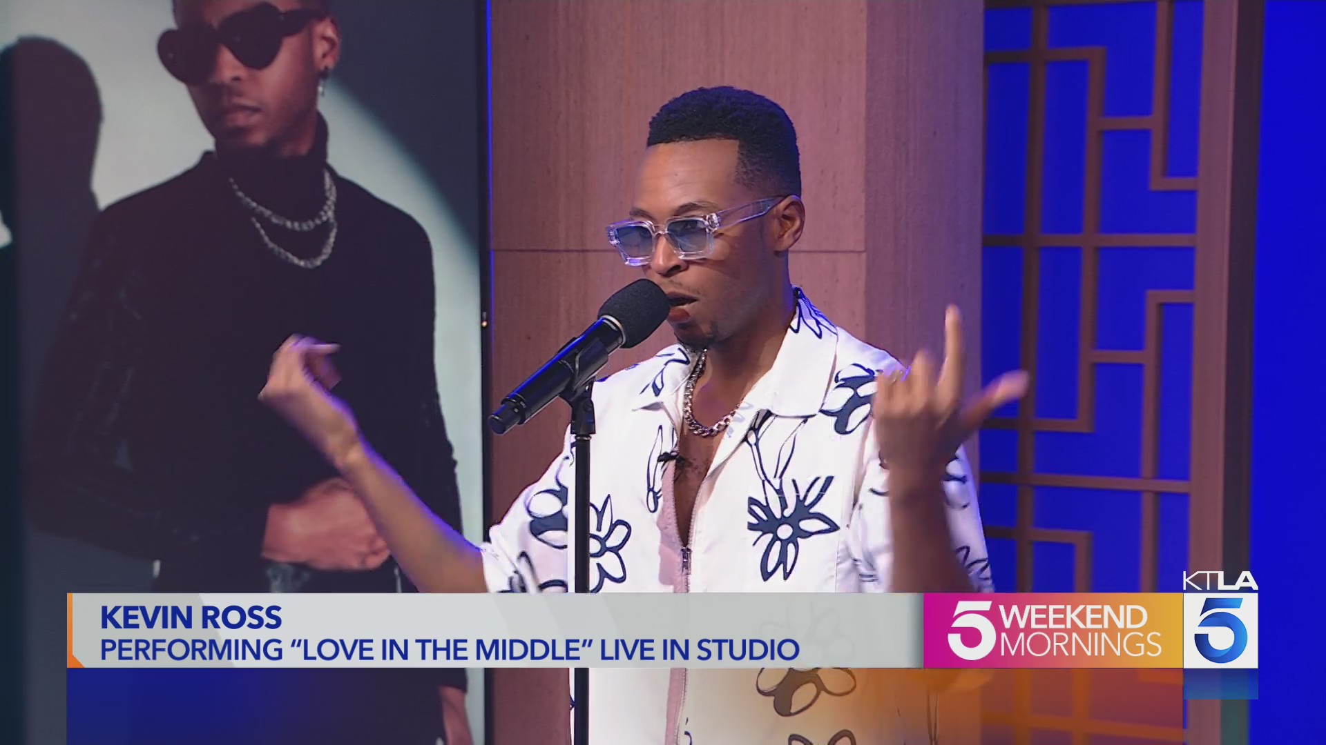 Kevin Ross talks album and performs hit song 'Love in the Middle'