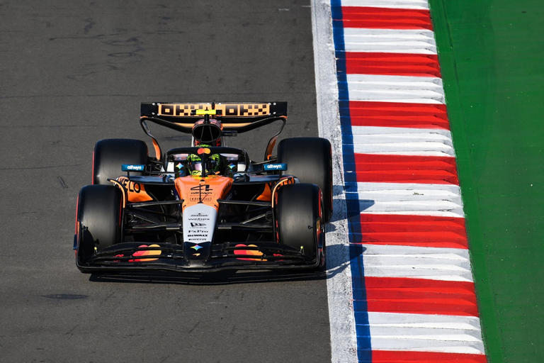 F1 GP México 2025: Norris lidera la FP3, Colapinto en 19°