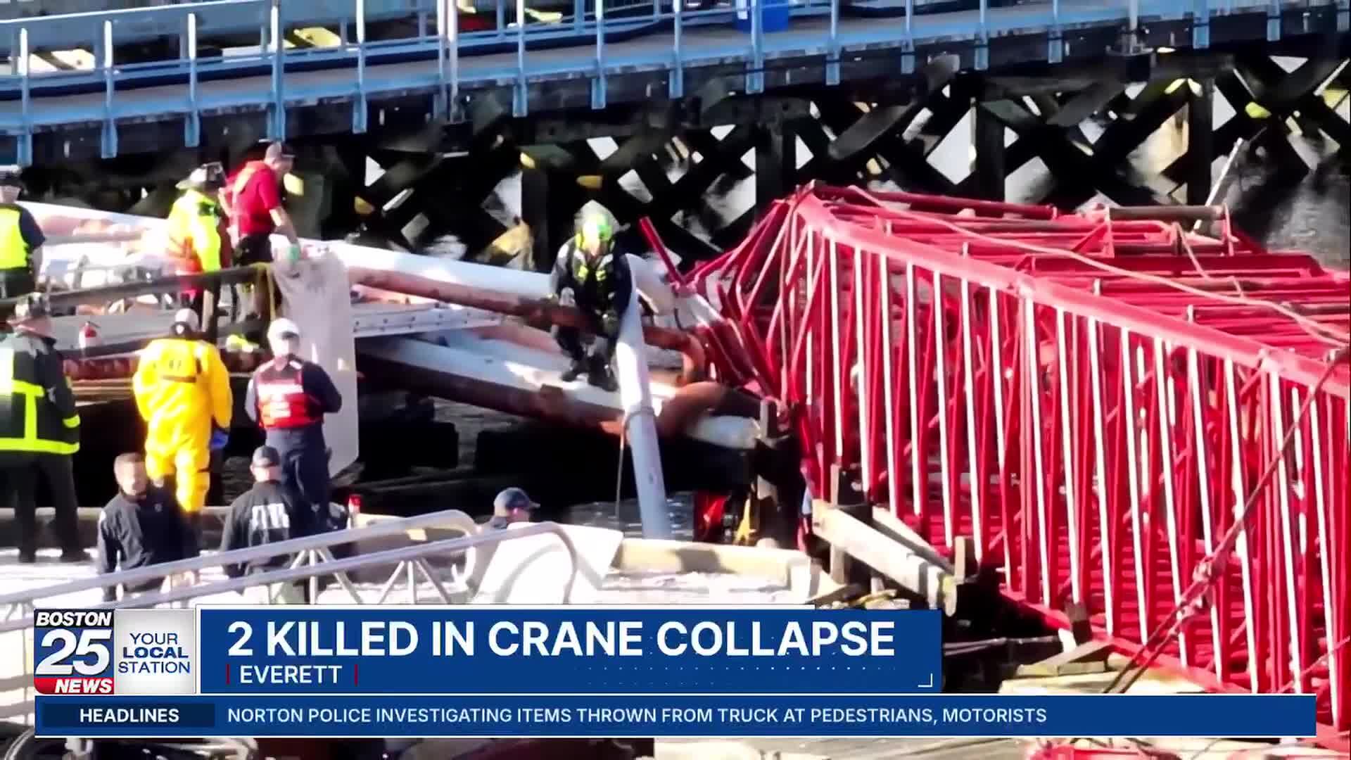 Authorities investigating after two workers killed in crane collapse at ...