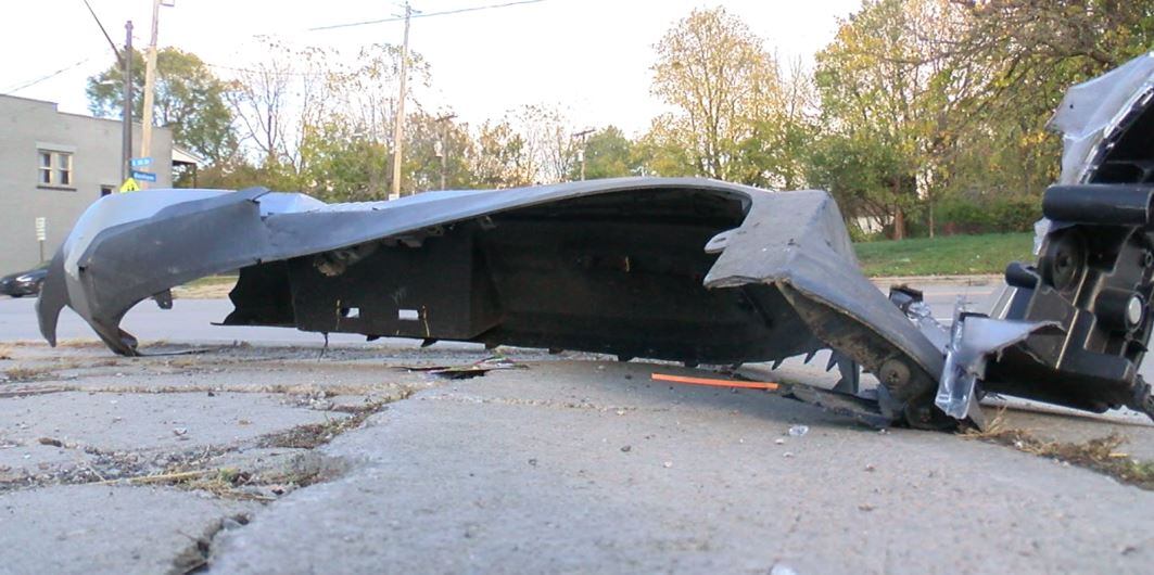 10 vehicles damaged in illegal street racing crash on Cleveland’s East Side