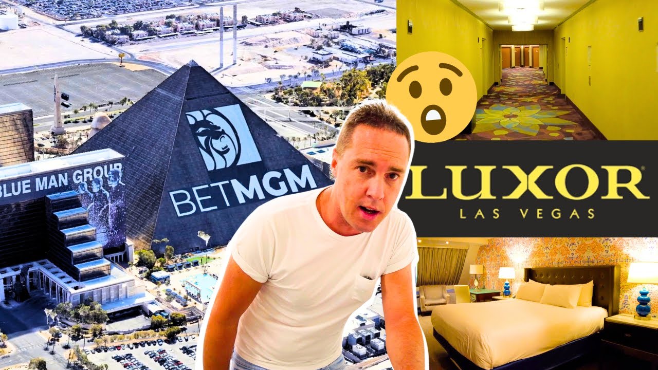 I stay in a pyramid hotel - the Luxor in Las Vegas