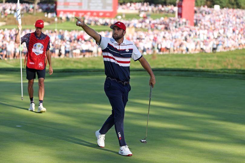 Scottie Scheffler celebrates win in very different sport after PGA Tour ...
