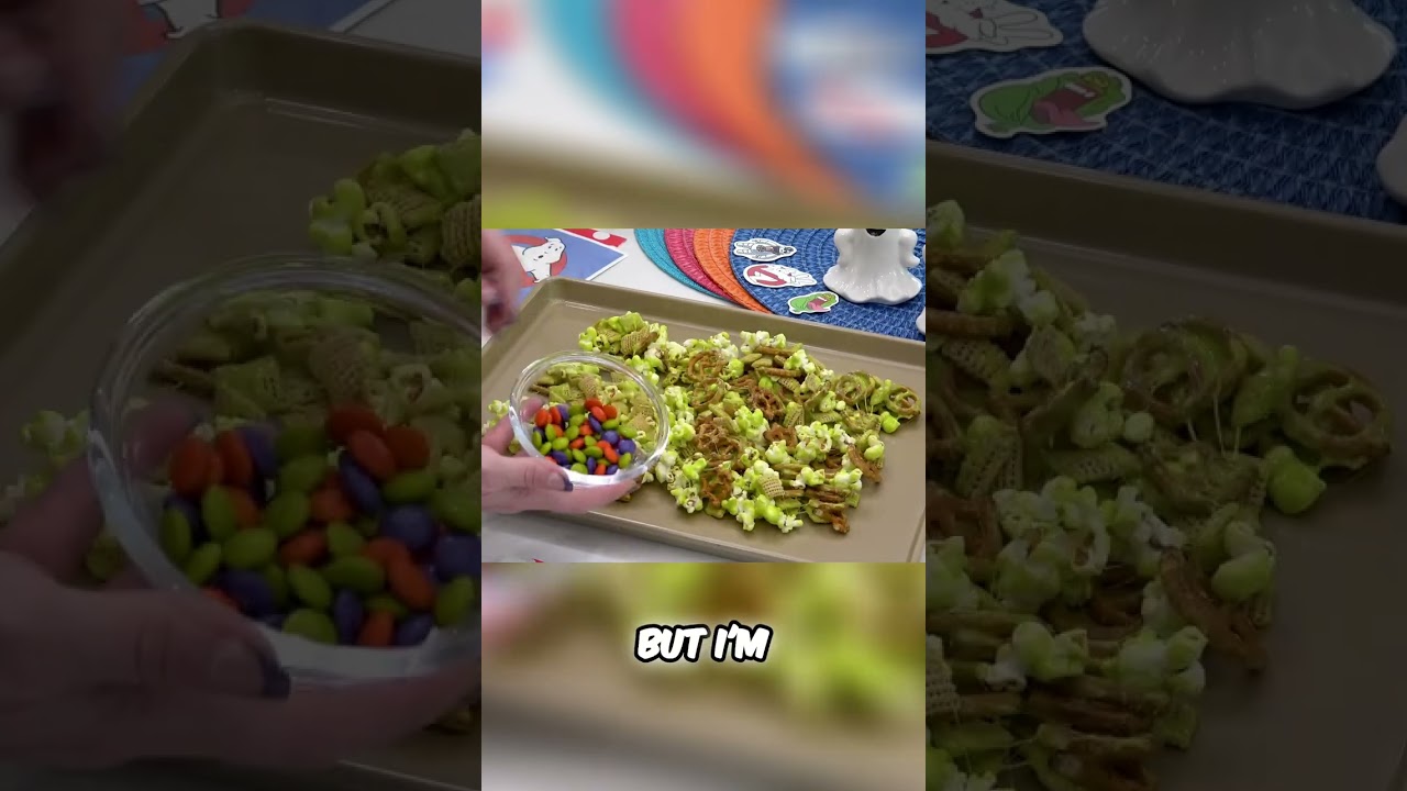 I made Ghostbusters slime treats!👻🍬