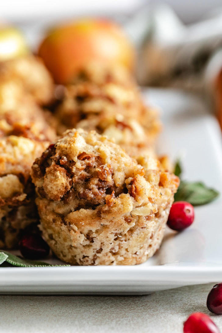 Stuffing muffins