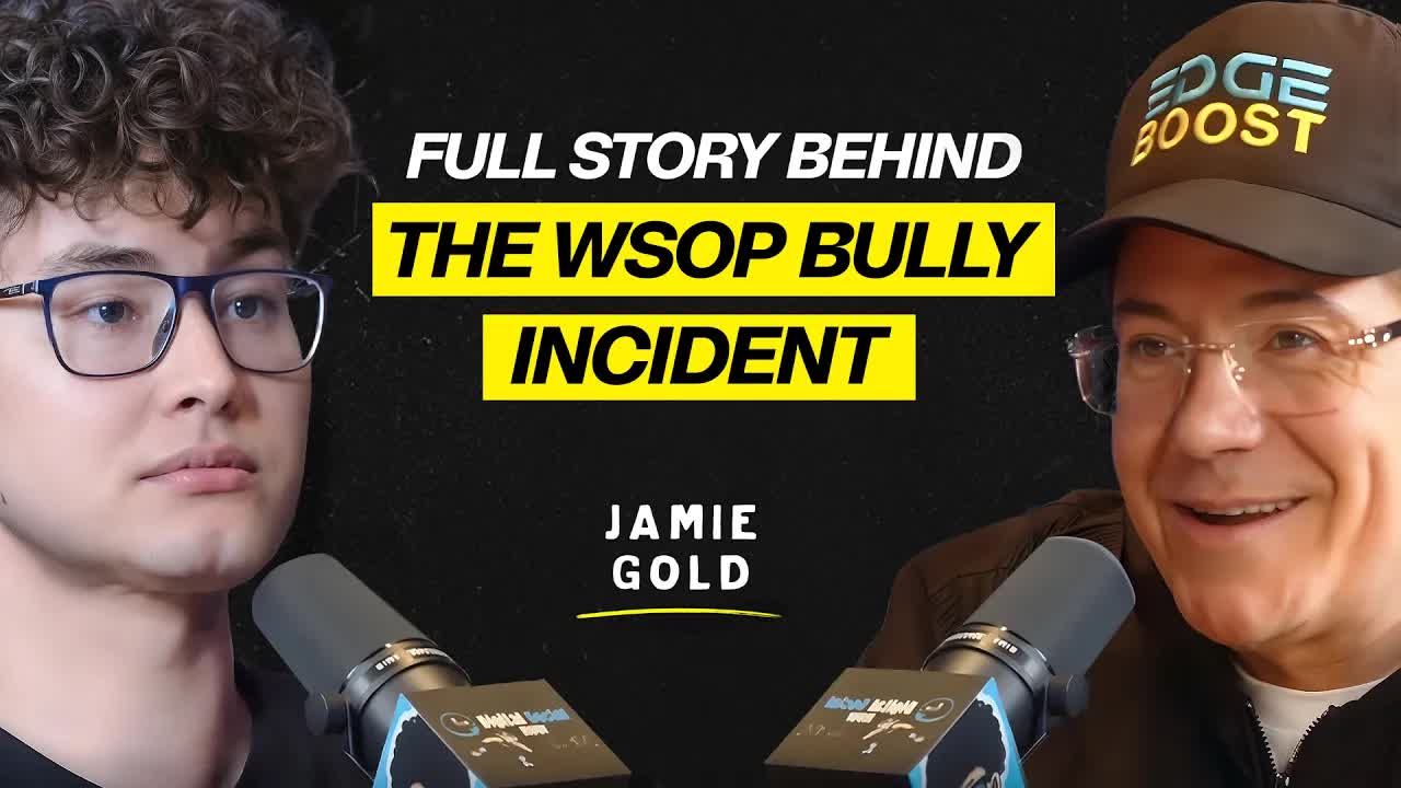 Jamie Gold: The truth about table talk: Why I shut down a bully at the WSOP