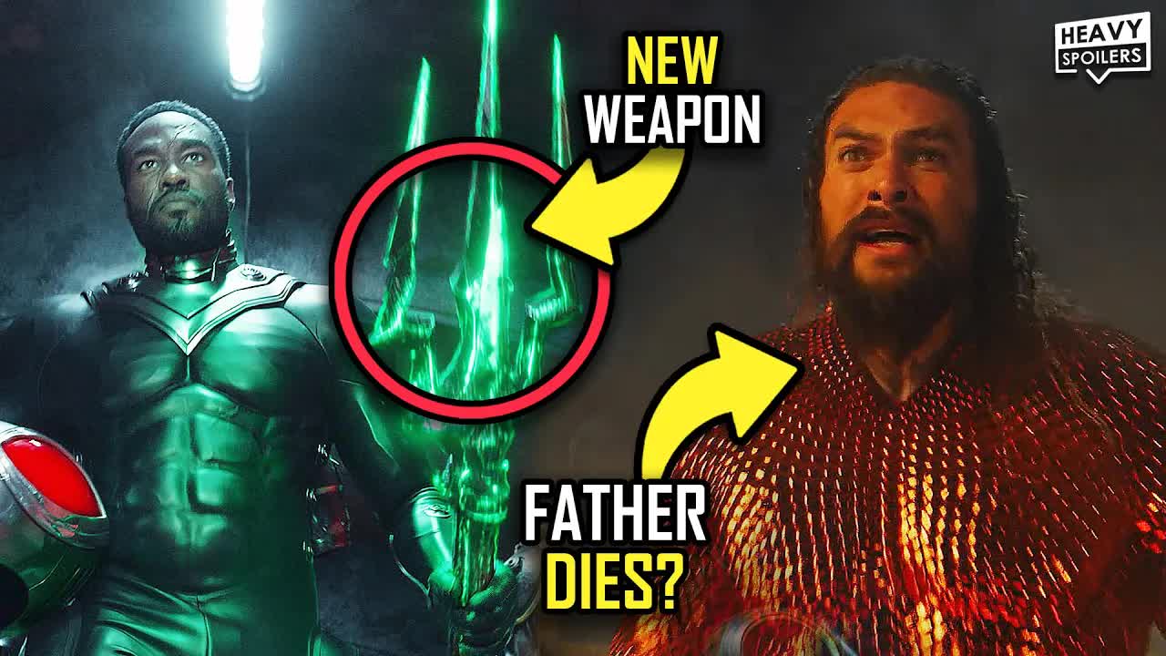 Aquaman and the Lost Kingdom official teaser trailer breakdown | DC ...