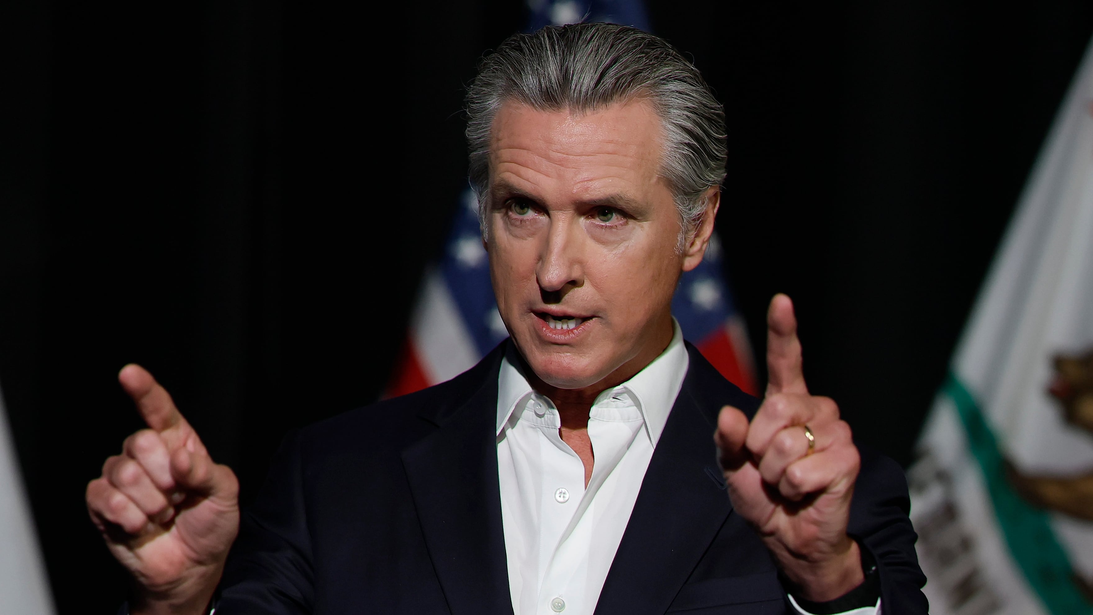 Newsom Calls Out ‘Man Child’ Trump Over Canada Tantrum