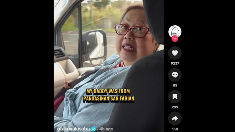TikTok’s Mama Lulu visits Manaoag Church after 18 years