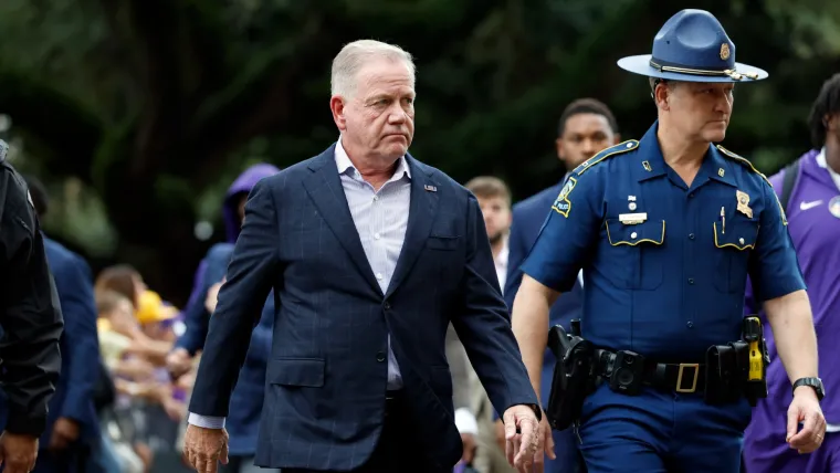 Brian Kelly skips son's Senior Night at LSU amid lawsuit