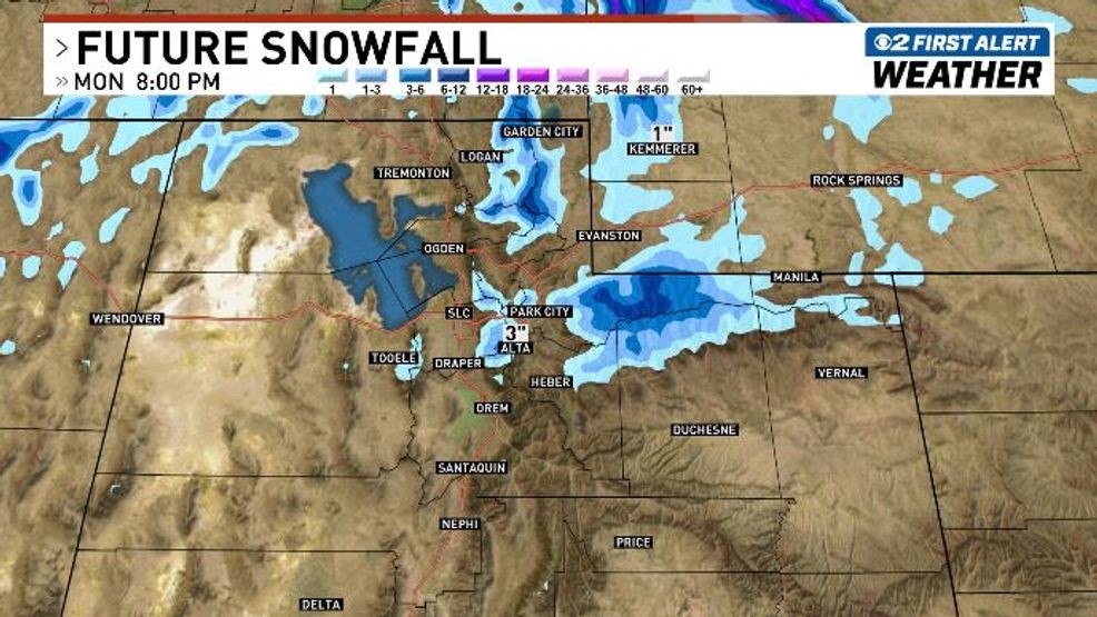 Light rain falls in northern Utah as winter weather advisory issued for ...