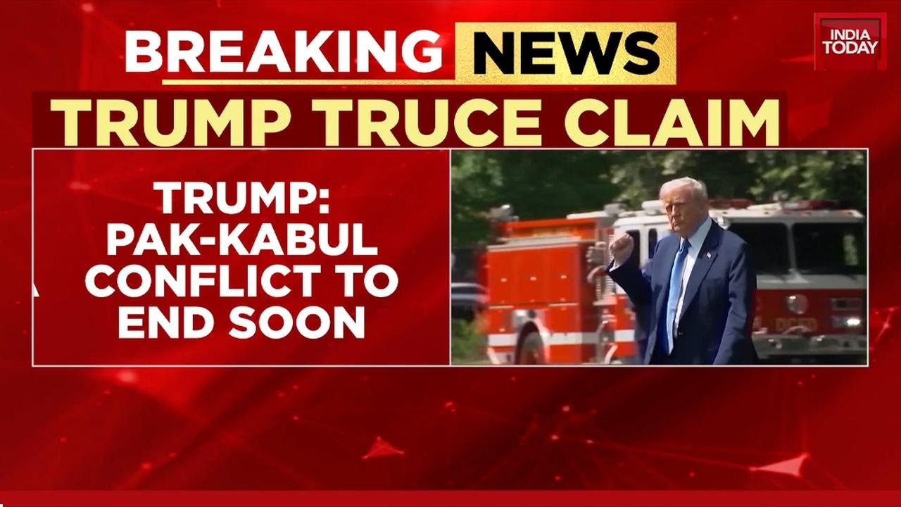 Trump's Peacemaker Push: Vows to End 'Pak-Afghan War' After Thai ...