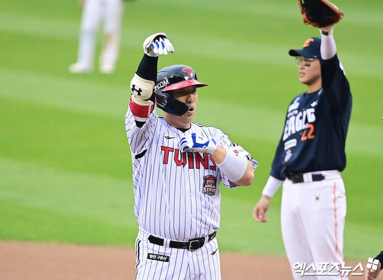 '7사사구+폭투+실책 자멸' 한화 19년 기다린 KS 악몽 출발…'박해민 슈퍼 캐치+솔로포' LG, 8-2 기선제압→73.2% 확률 잡았다 [KS1:스코어]