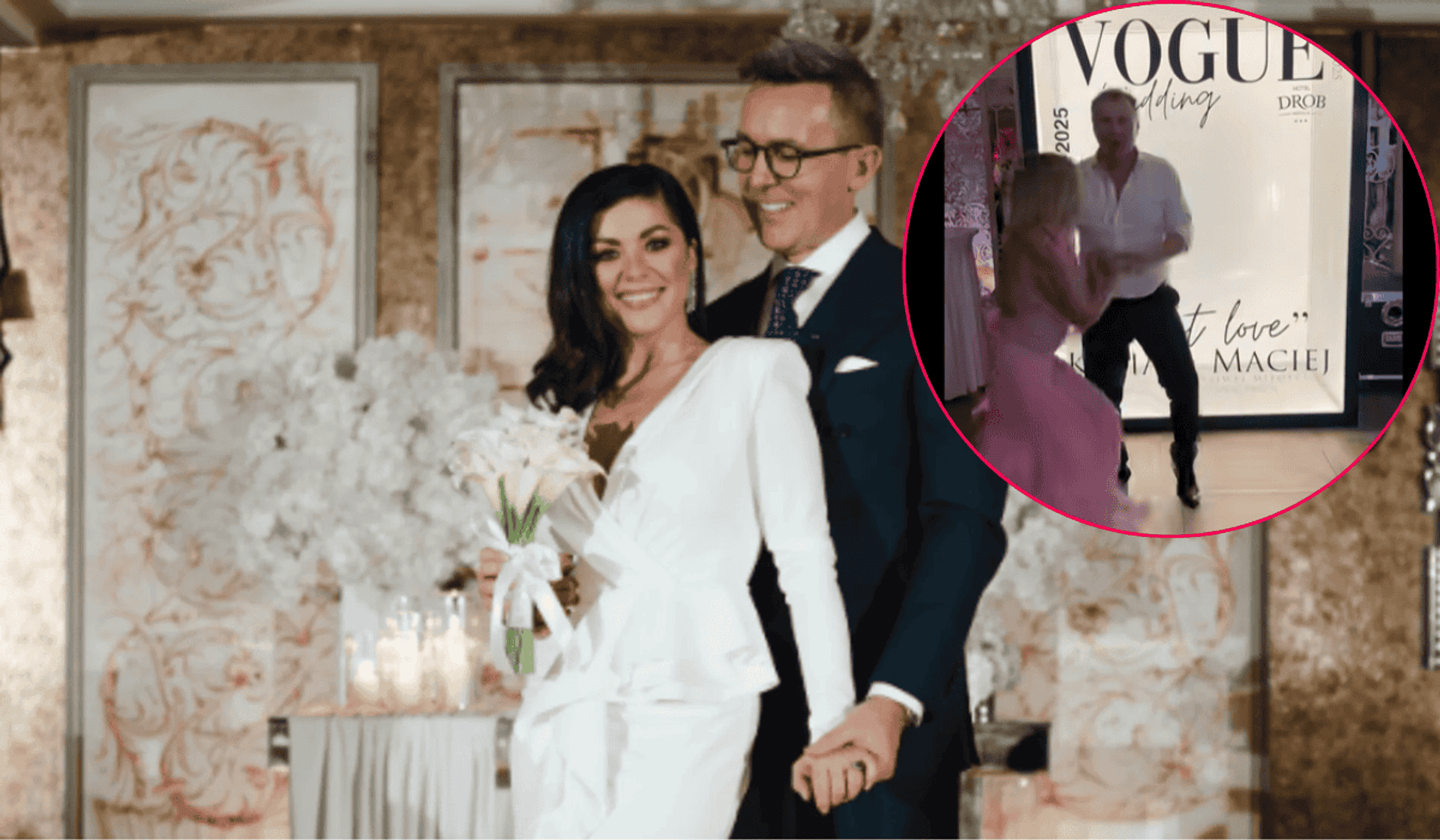 Takiej atrakcji na weselu Cichopek i Kurzajewskiego nikt się nie ...