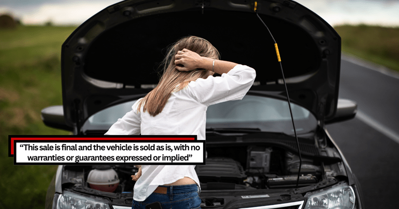Couple sells “untrustworthy” car to coworker for $3,000 in $200 monthly ...