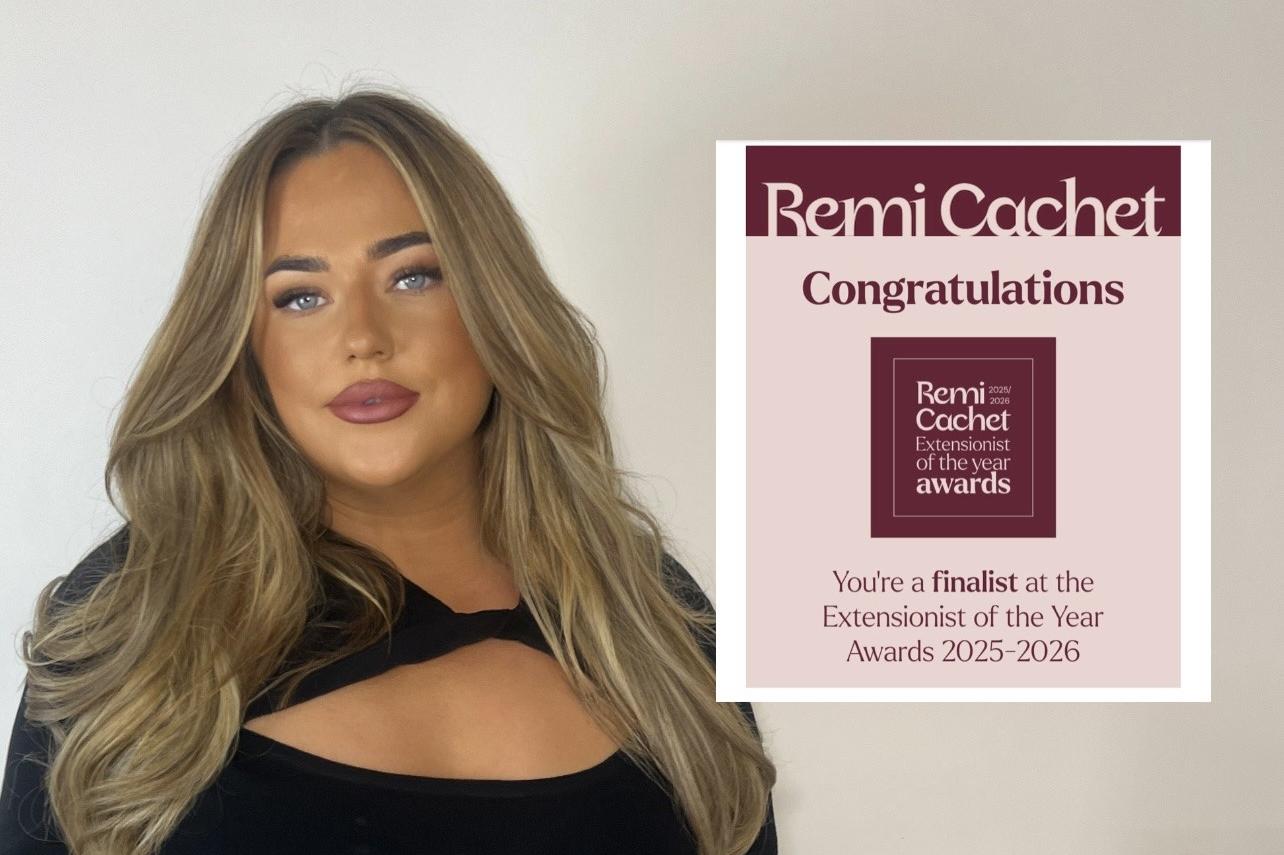 Brighouse hair extensions specialist celebrates being up for two awards