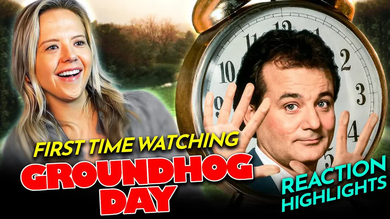 Mia won over by Bill Murray in Groundhog Day (1993) deluxe movie ...