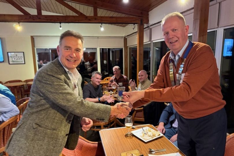 Linlithgow and District 41 Club meeting in October sees huge attendance