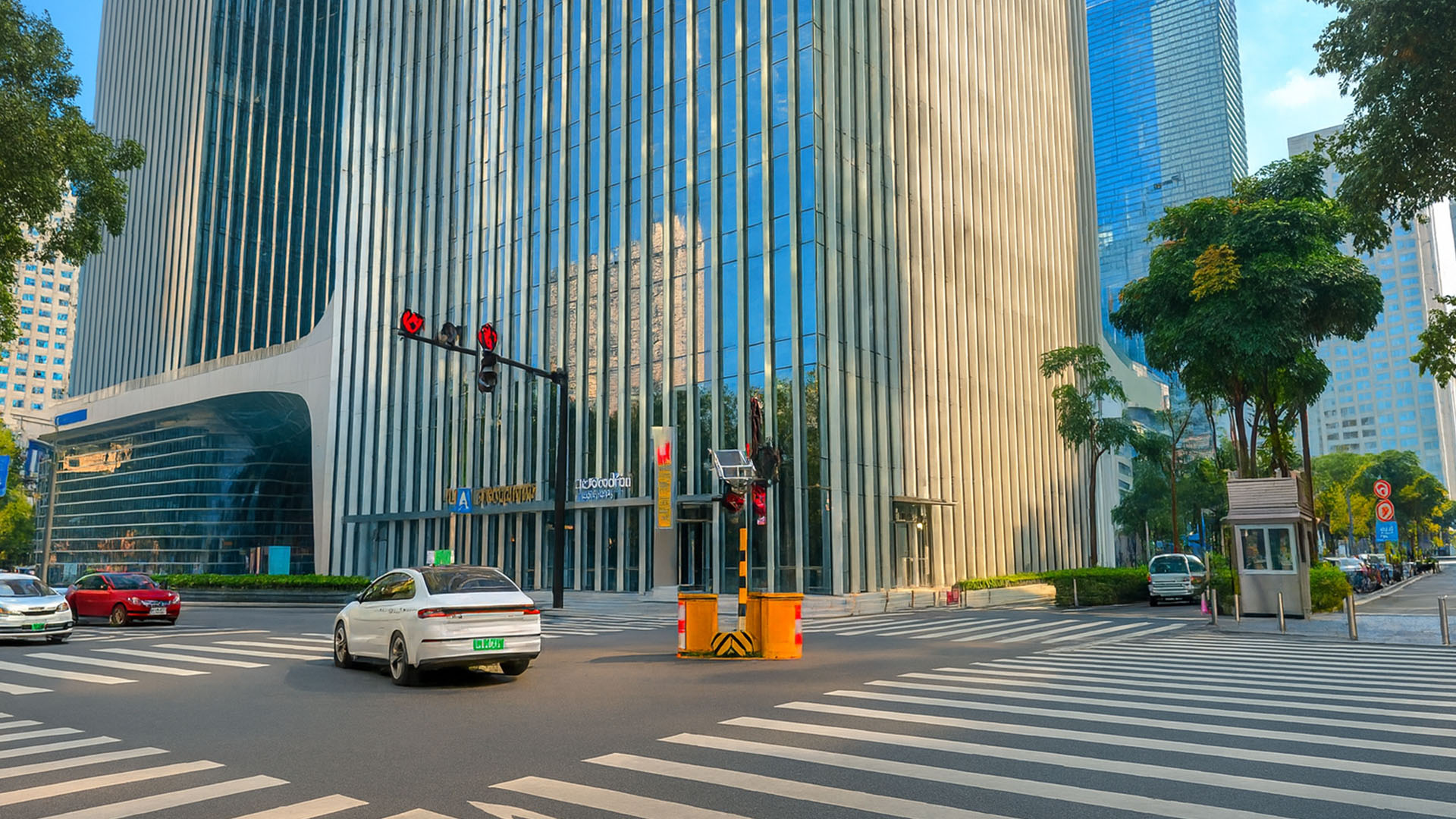 Stadsleven in Futian District – China 4K