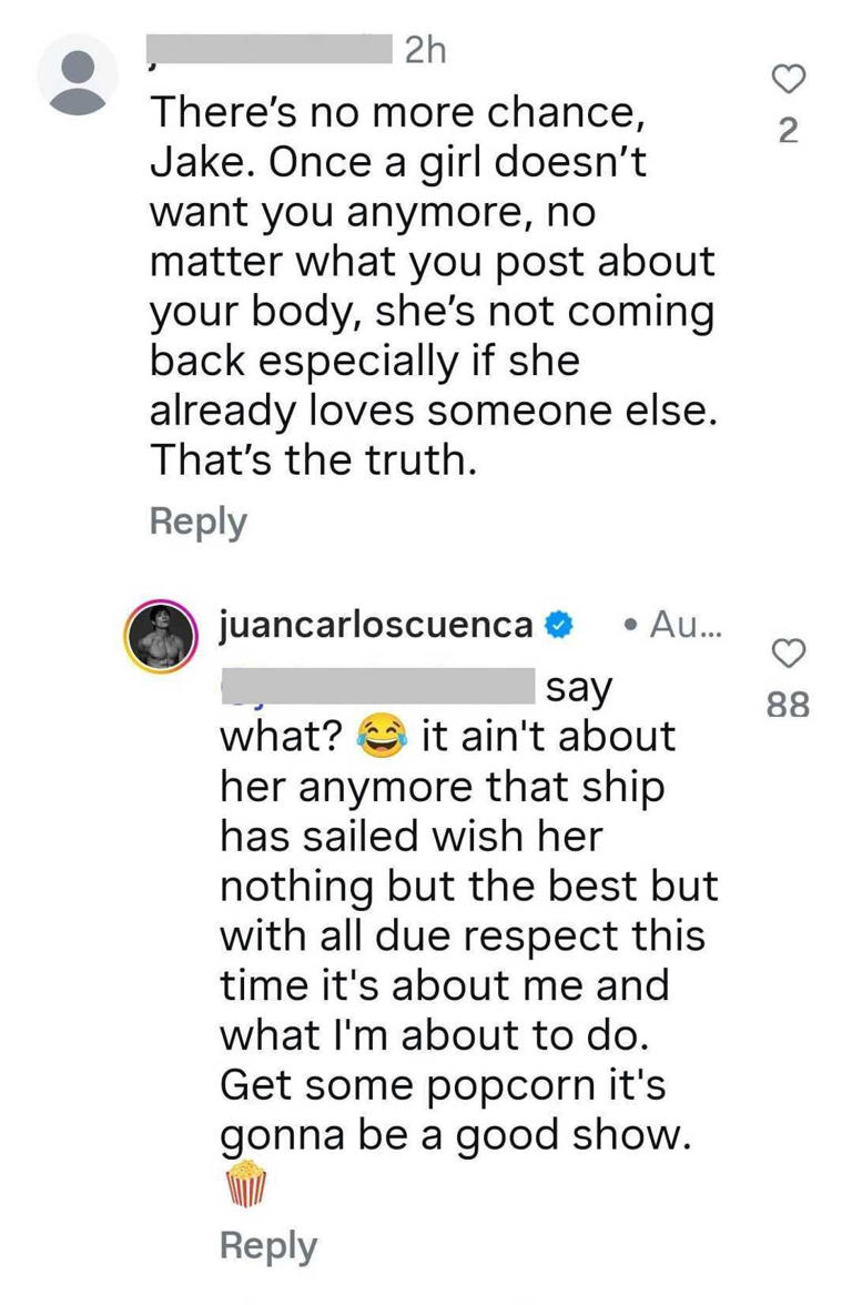 Jake Cuenca reacts to comment linking his post to past relationship ...