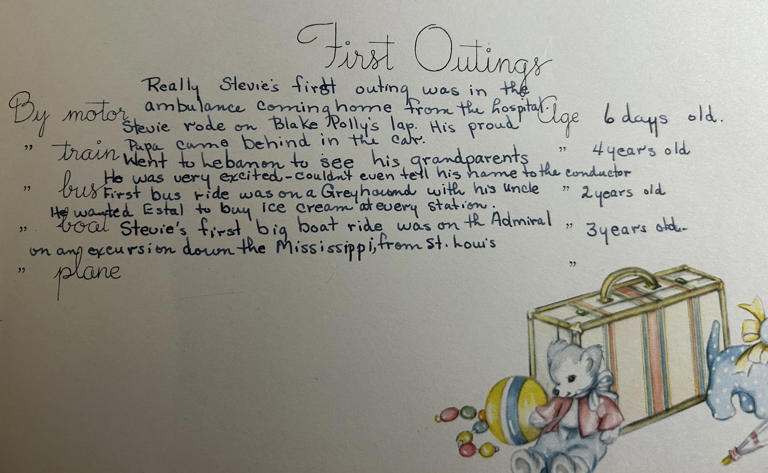 From Springfield to Rhode Island, a baby book lovingly kept found far ...