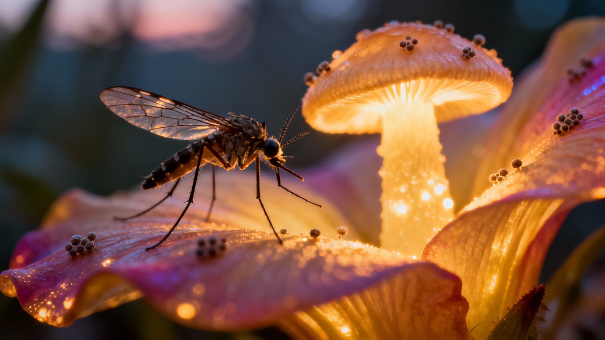 Un champignon qui sent les fleurs : la nouvelle arme surprenante contre ...