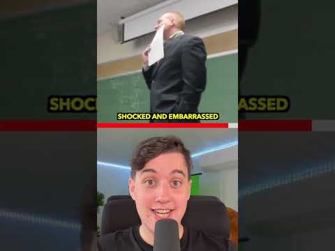 Teacher surprised by students’ clever April Fools prank