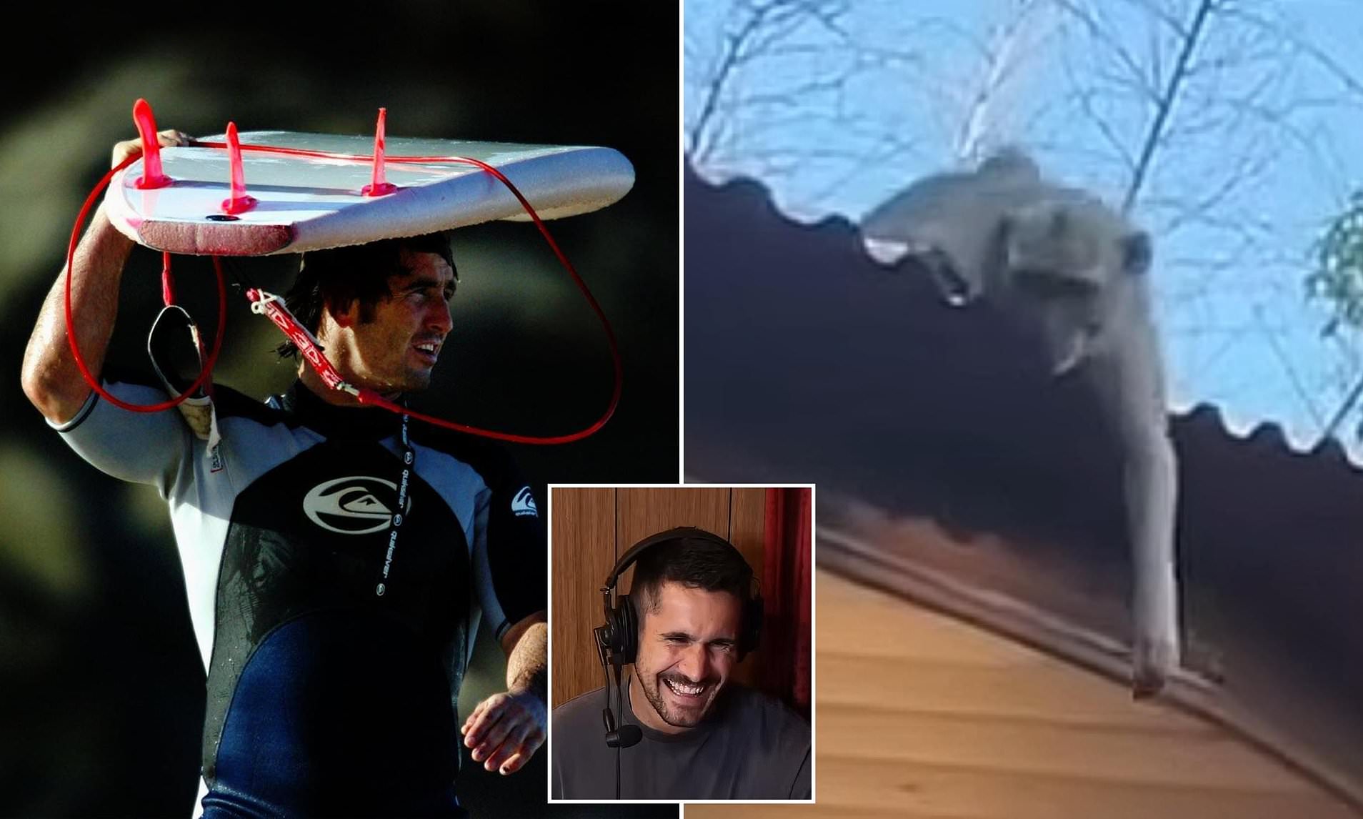 Andrew Johns ends surfing trip early after believing local monkeys were ...