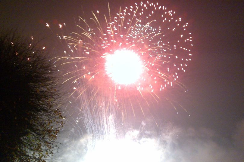 The UK's largest local authority-run fireworks display just 35 minutes ...