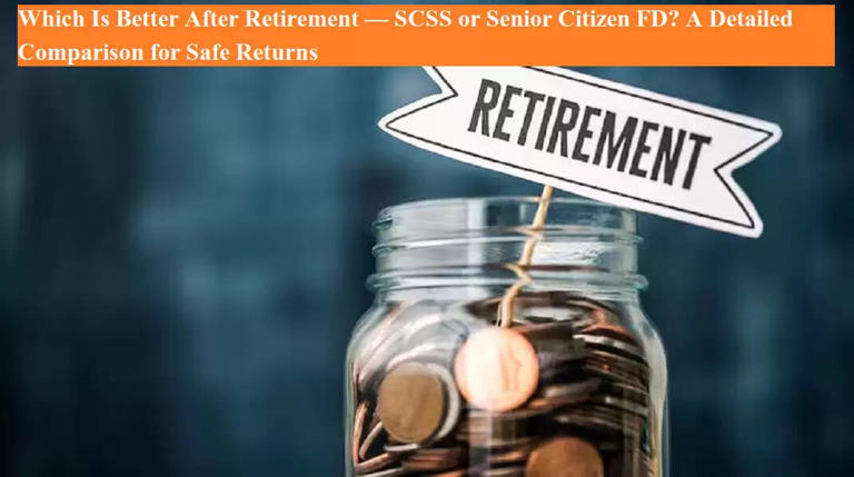 Which Is Better After Retirement — SCSS or Senior Citizen FD? A ...