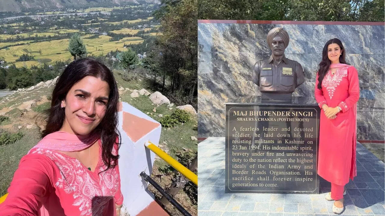 Nimrat Kaur visted her father's new memorial; tells about his scarific ...