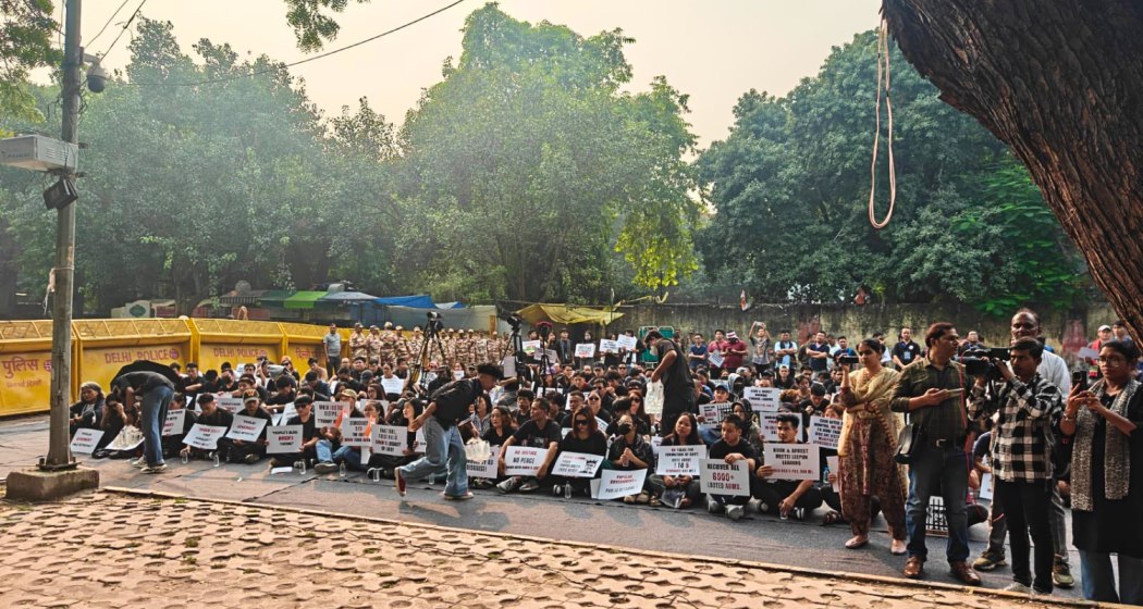 Kuki students rally in Delhi, demand separate admin in Manipur