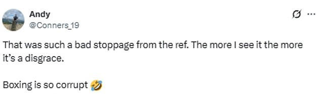 Boxing fans call the sport 'CORRUPT' as scorecards emerge from Fabio ...