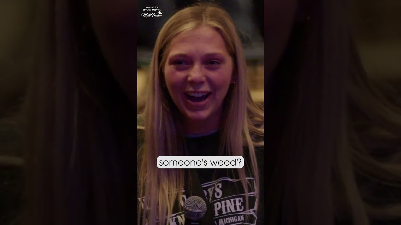 A father reveals a family secret during a live psychic session