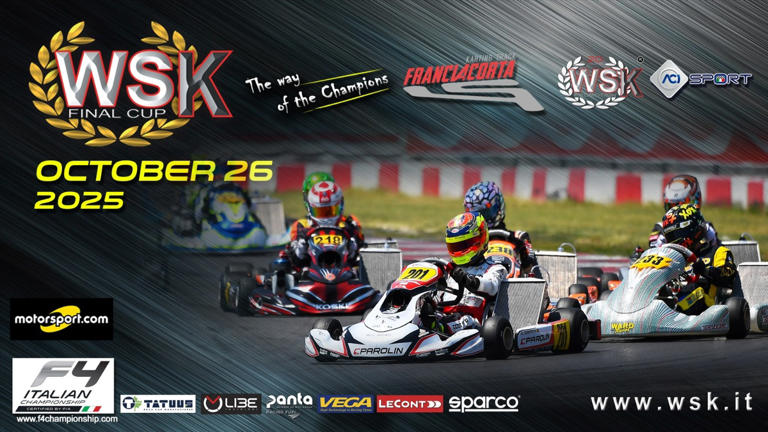 Watch live: Season finale of WSK Final Cup at Franciacorta