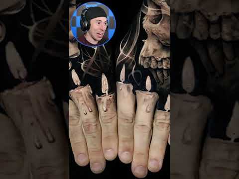 Body art that creates visually impressive transformations