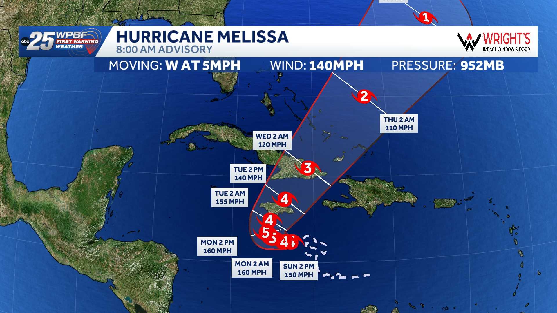 Tracking Melissa: Computer models and maps