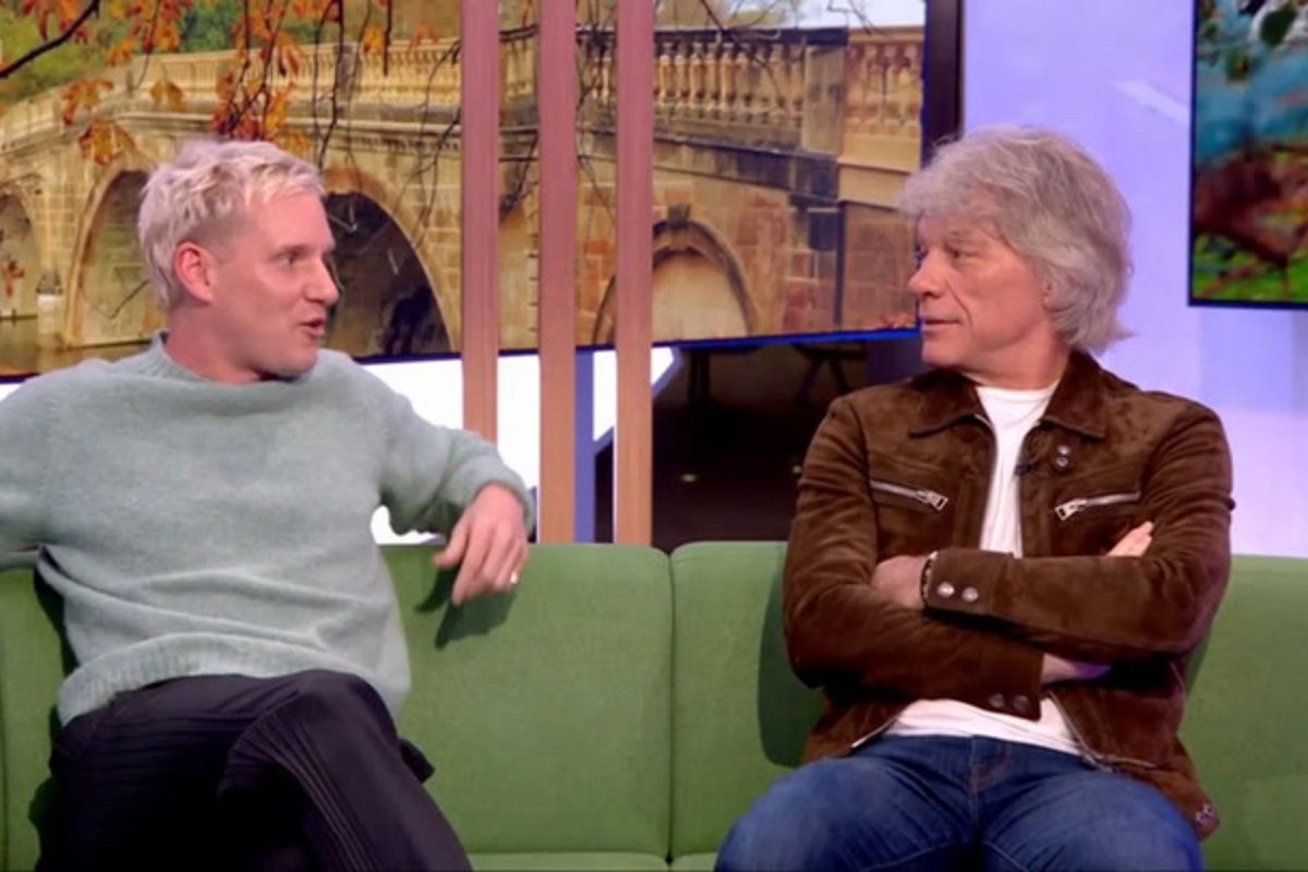 Jon Bon Jovi appears shocked at Jamie Lang’s song confession during ...